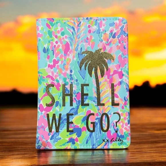 Lilly Pulitzer | Accessories | Lilly Pulitzer Catch The Wave Passport Case | Poshmark